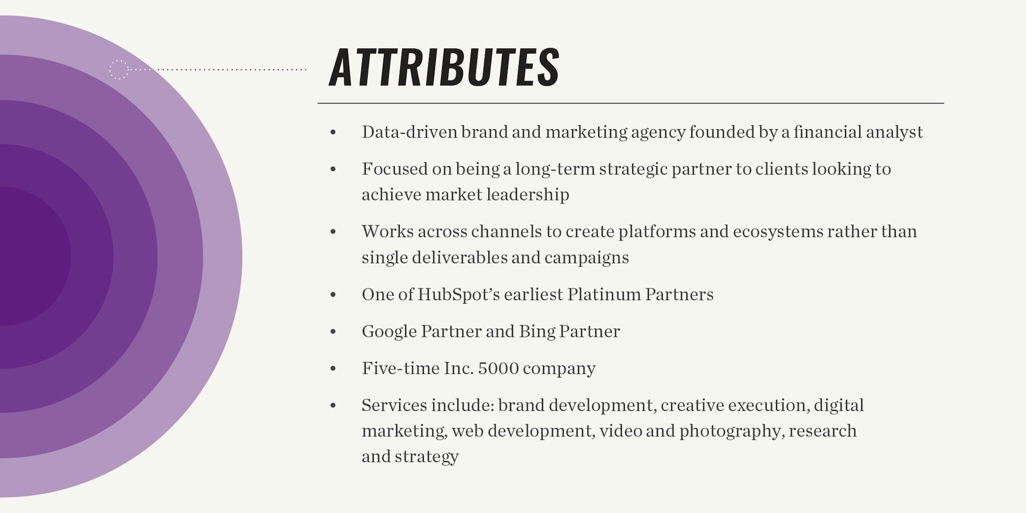 How to Create a Brand Wheel | Element Three